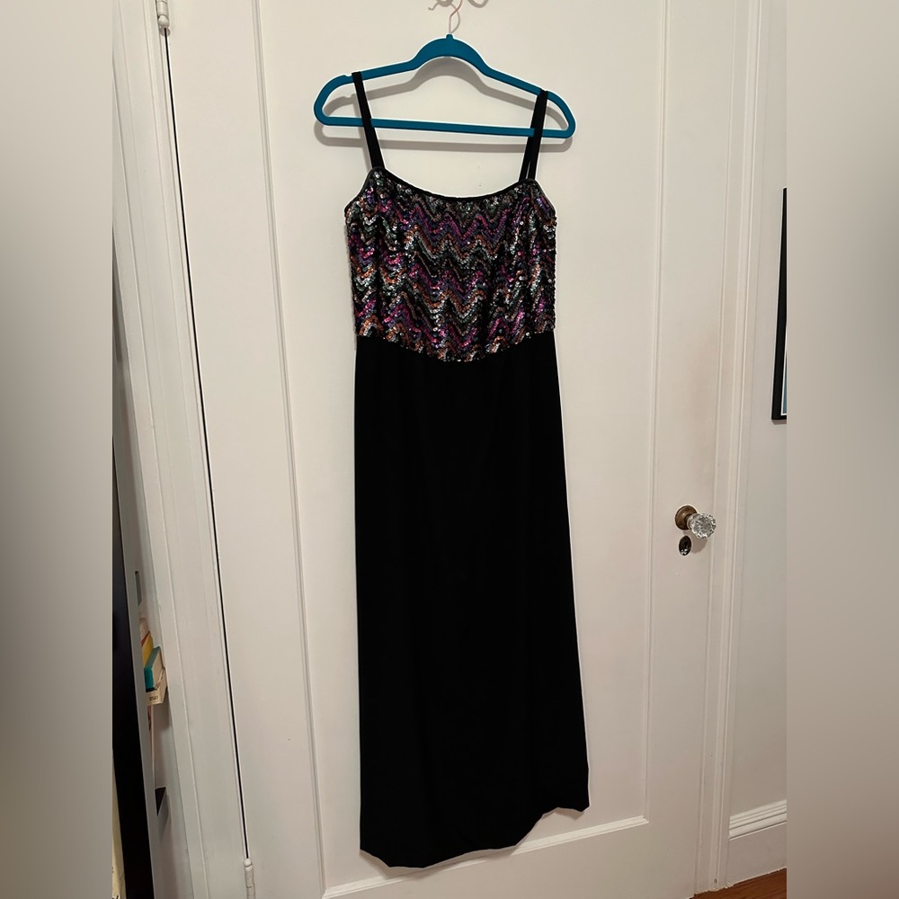 Vintage Edith Flagg 1960s/70s Sequin Cocktail Gown - … - Gem
